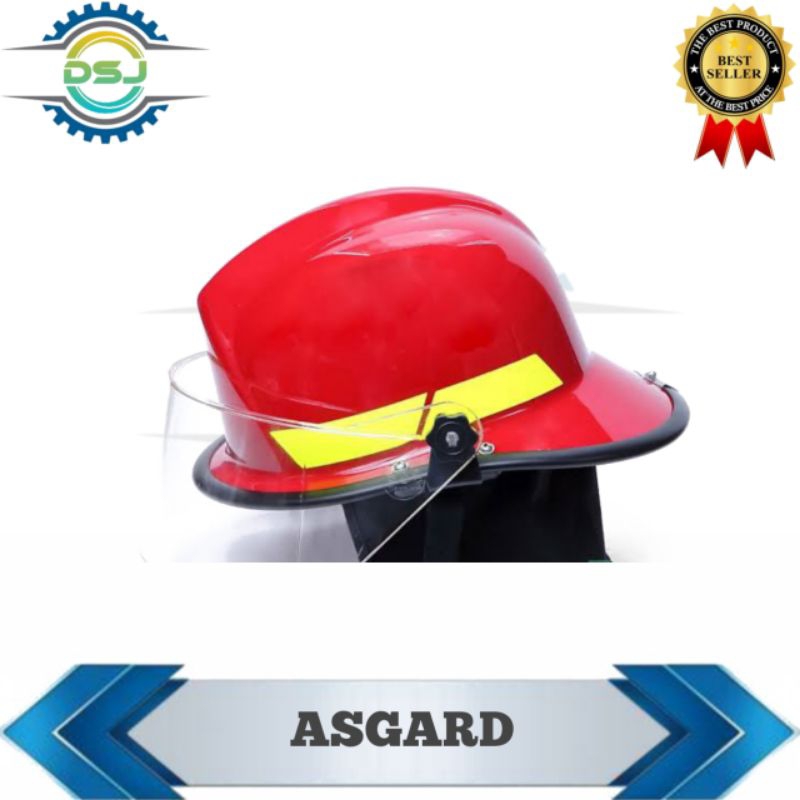 Jual Helm Pemadam Kebakaran ASGARD Anti Api Original | Shopee Indonesia