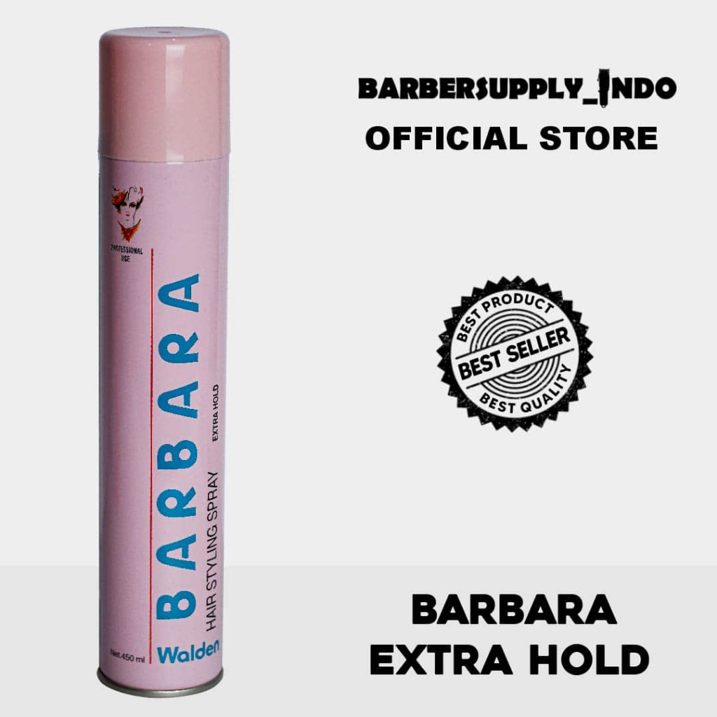 Jual BARBARA WALDEN EXTRA HOLD HAIR SPRAY 450ml | Shopee Indonesia