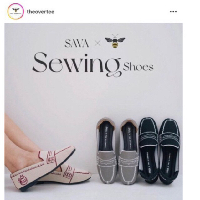 Jual sava shoe X overtee sewing shoe Cinfung | Shopee Indonesia