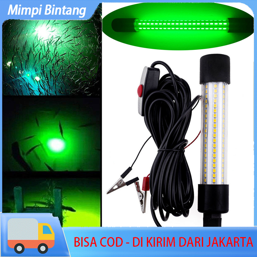 Jual Lampu bawah air Persediaan Menarik Ikan Lampu LED Dalam Air Umpan ...