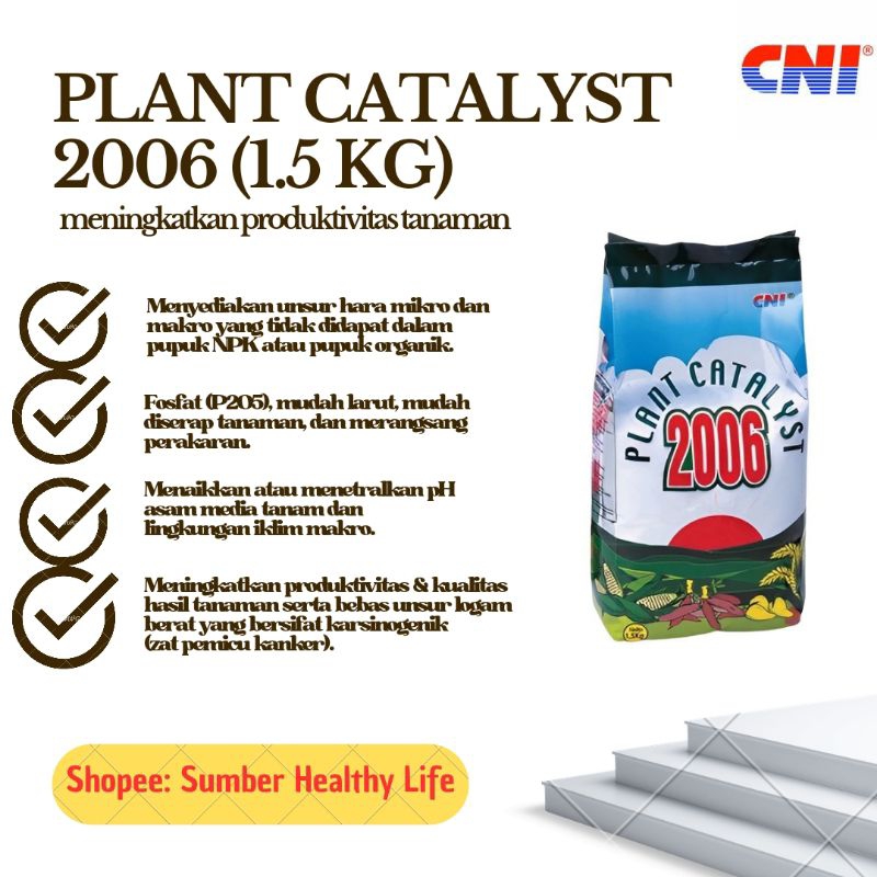 Jual PLANT CATALYST 2006 (CNI 100% ORIGINAL PUPUK TANAMAN) | Shopee ...