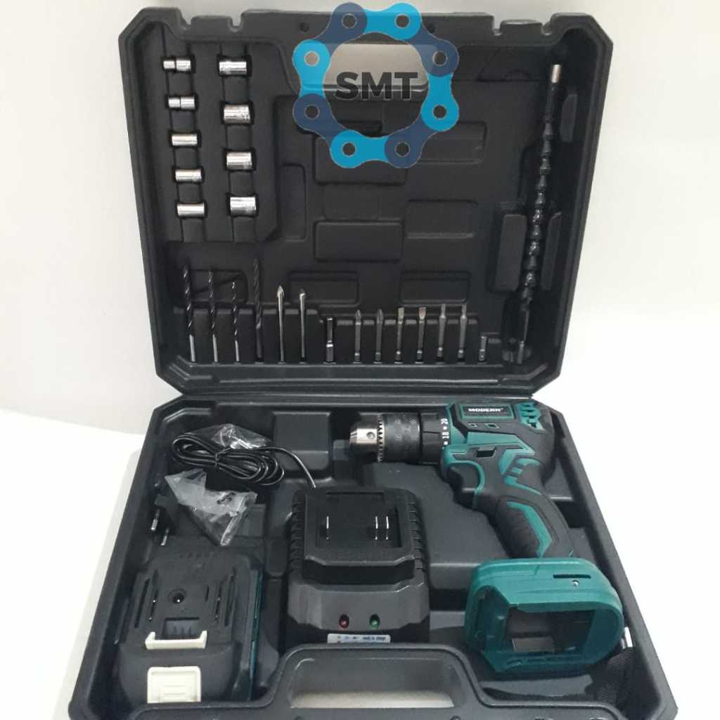 Jual Mesin Bor 13ml Cordless Impact Brushless Modern M17 M-17 M 17 ...