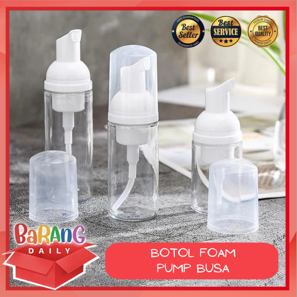 Jual Botol Foam Pump 30ml Busa Soap Dispenser Handsoap Isi Ulang Bottle ...