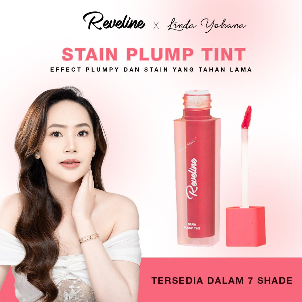 Jual AiLiN REVELINE Plump Tint with STAIN FORMULA | Lip Liptint | Shopee Indonesia