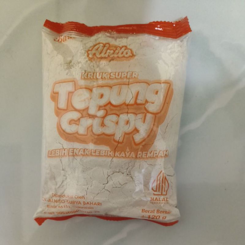 Jual Tepung Crispy Alnito 120 Gr | Shopee Indonesia