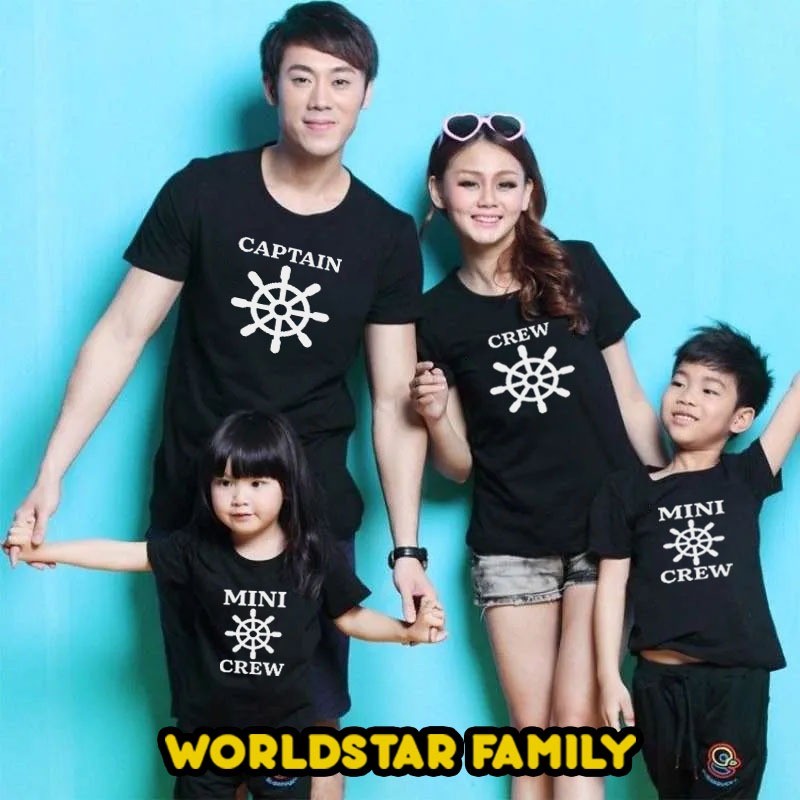 Jual Kaos Couple Pasangan Keluarga Terbaru Family Sea Ship Anchor Ship ...