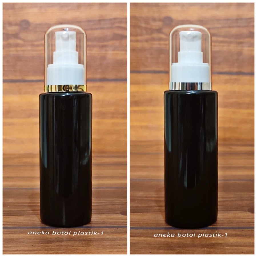 Jual Botol Rf 100ml Hitam Pump Treatment / Botol Pump 100ml Rf Hitam Pump Treatmen Lisd | Shopee ...