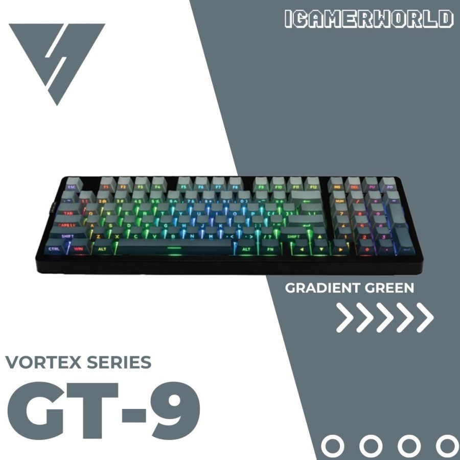 Jual VortexSeries GT9 / GT-9 Wireless Hotswap Mechanical Gaming ...