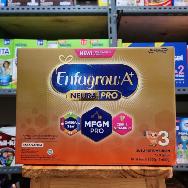 Jual PROMO!!! Susu Enfagrow A+3 Vanila 3600gr Dan 3000gr + Free Gift ...