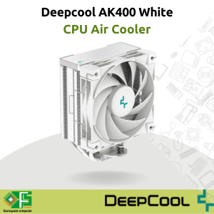 Jual CPU Cooler Tower Deepcool AK400 White | HSF CPU Air Cooler ...