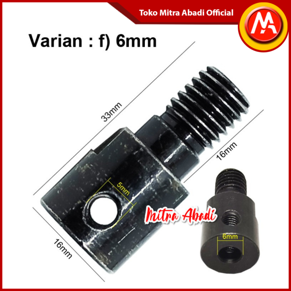 Jual Adapter Chuck Drill Bor GERINDA M10 Cutting Saw 4 inch Angle ...