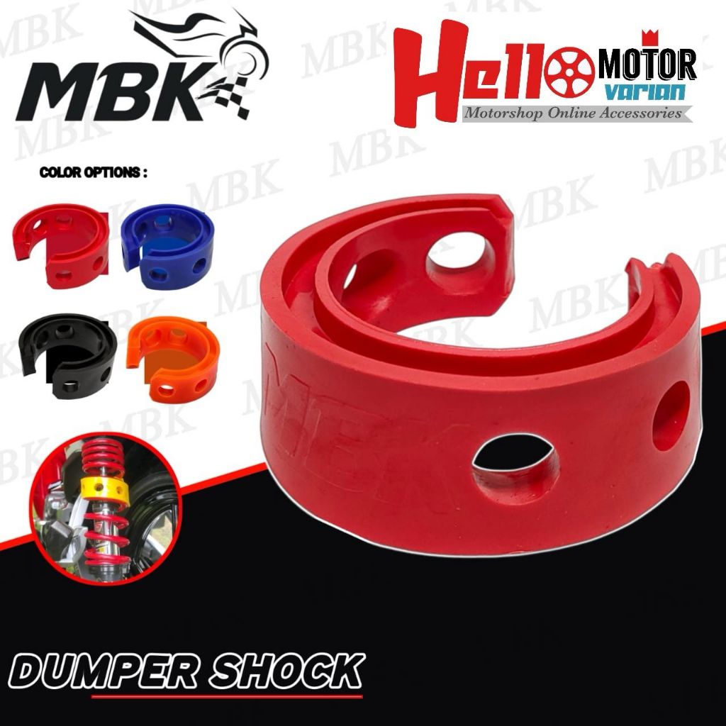 Jual Damper Shock Karet Perendam Shock Motor Spring Buffer Dumper ...