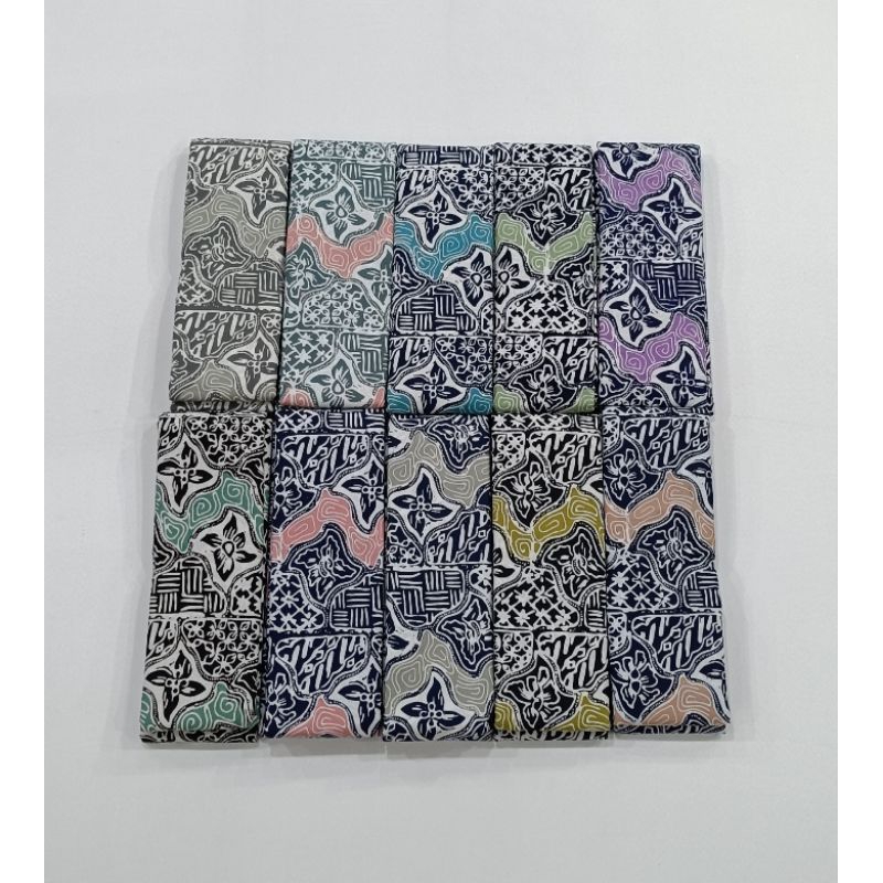 Jual Batik Cap asli Batik Garutan kombinasi V2 | Shopee Indonesia