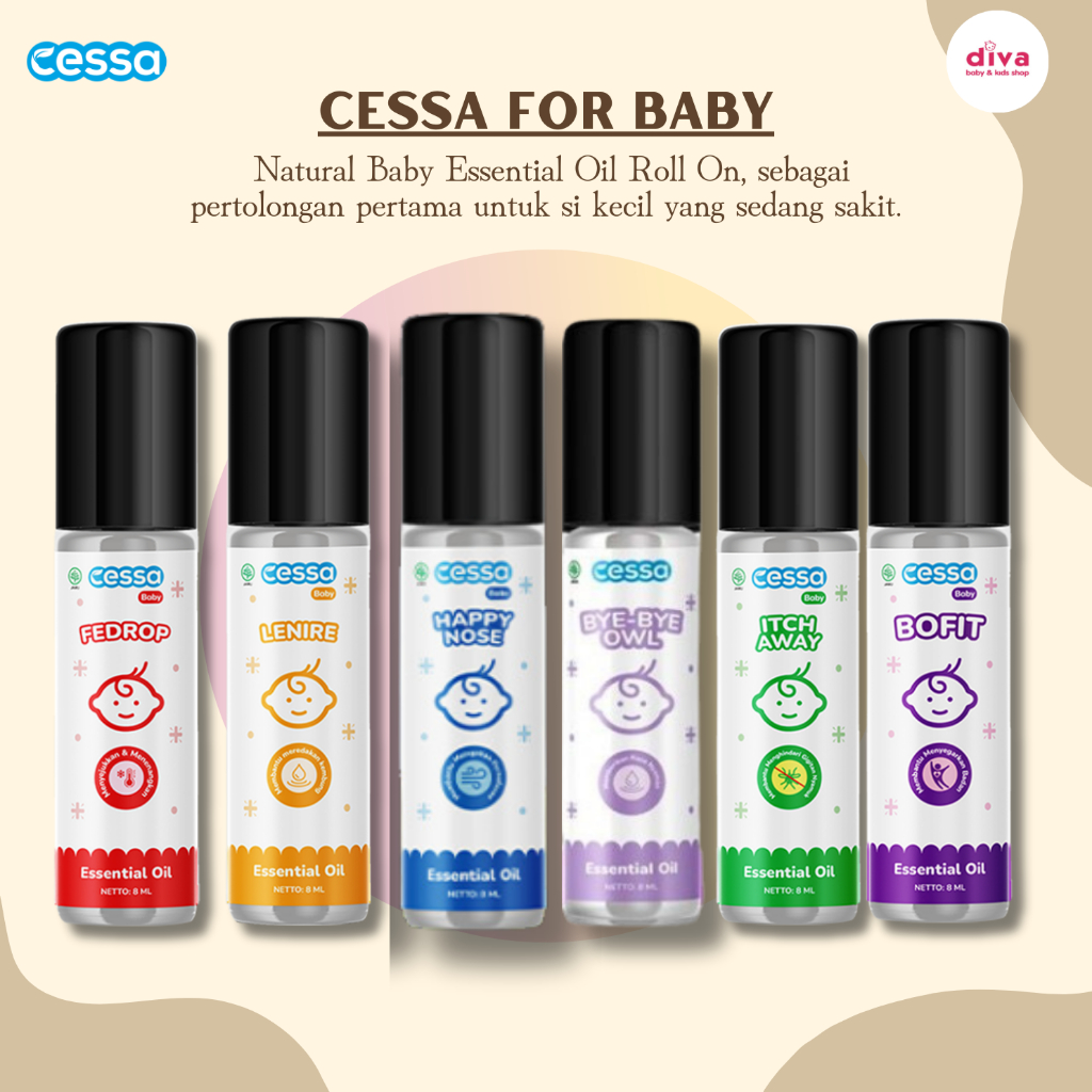 Jual Cessa Natural Essential Oil for Baby (0-3 tahun) | Shopee Indonesia