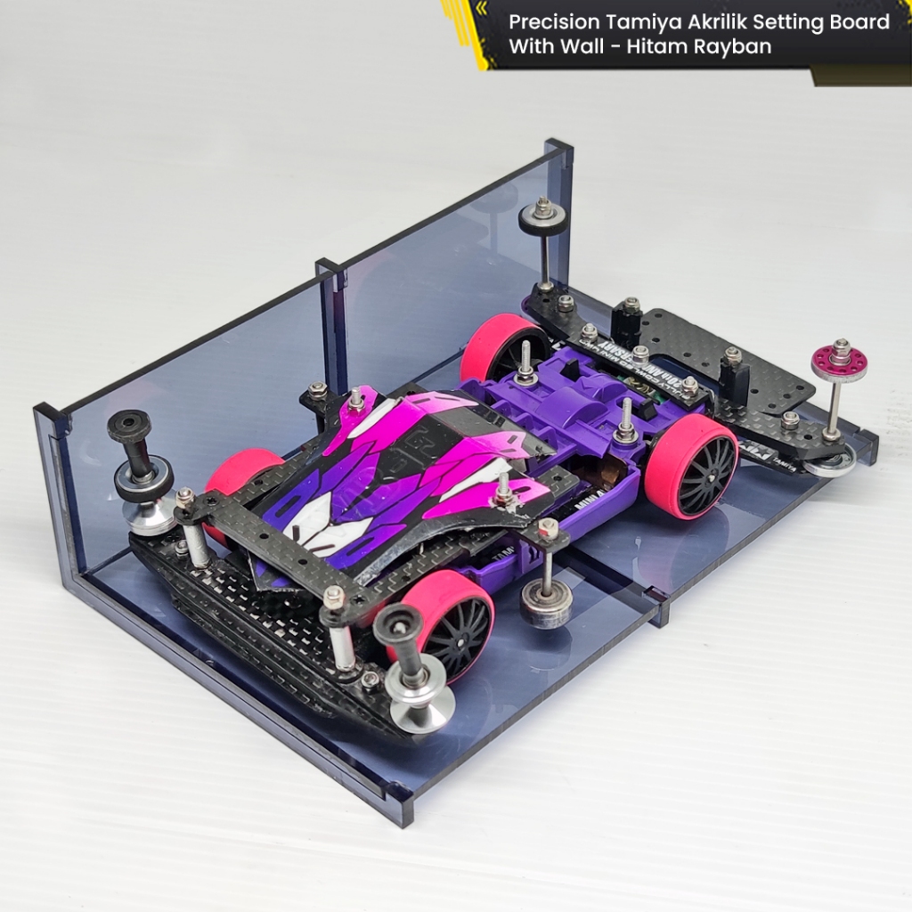 Jual Precision Tamiya Akrilik Setting Board with Wall - Tamiya Papan ...