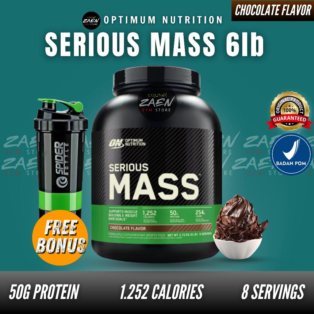 Jual ON Serious Mass 6 Lbs Weight Gainer Serious Mass 6lbs | Shopee ...