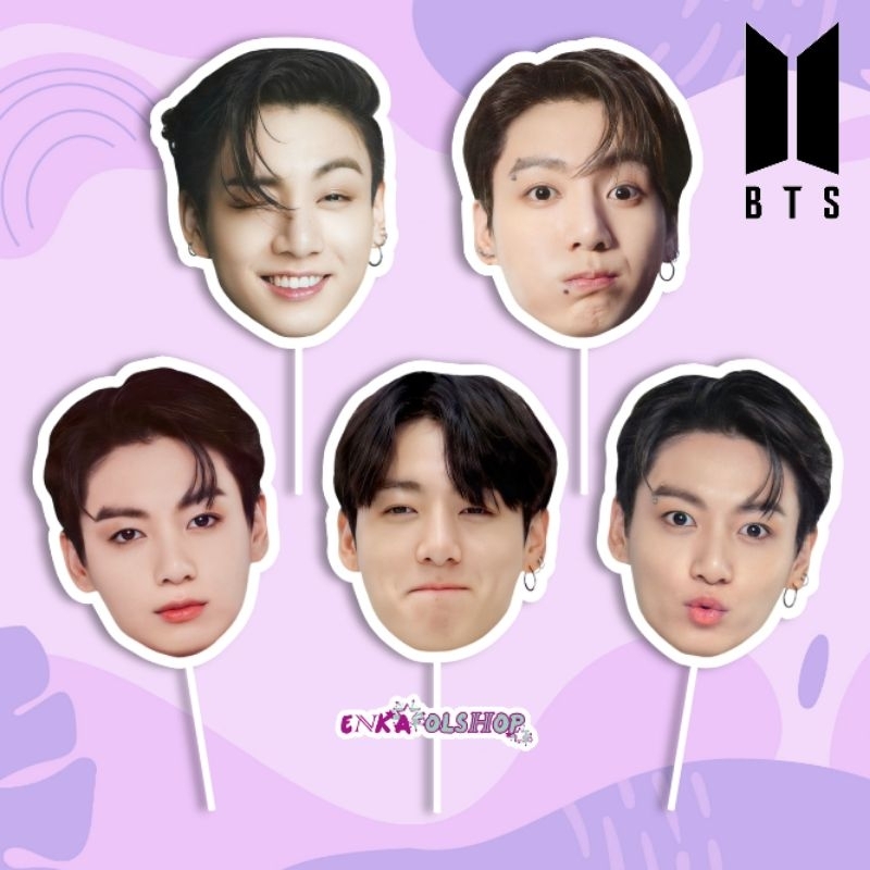 Jual FAN FACE/KIPAS MUKA BTS : JUNGKOOK handfan, kipas kpop, kipas ...