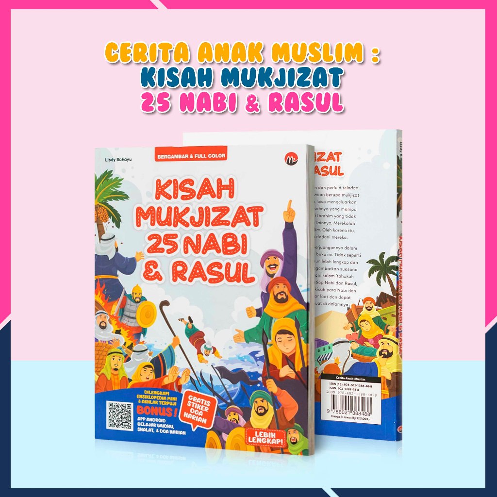 Jual Buku Cerita Anak Bergambar : Kisah Mukjizat 25 Nabi dan Rasul | Shopee Indonesia