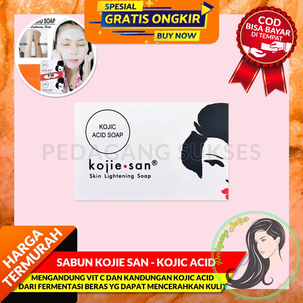 Jual [TERMURAH] 65 GRAM SABUN KOJIE SAN - KOJIC ACID SOAP SKIN ...