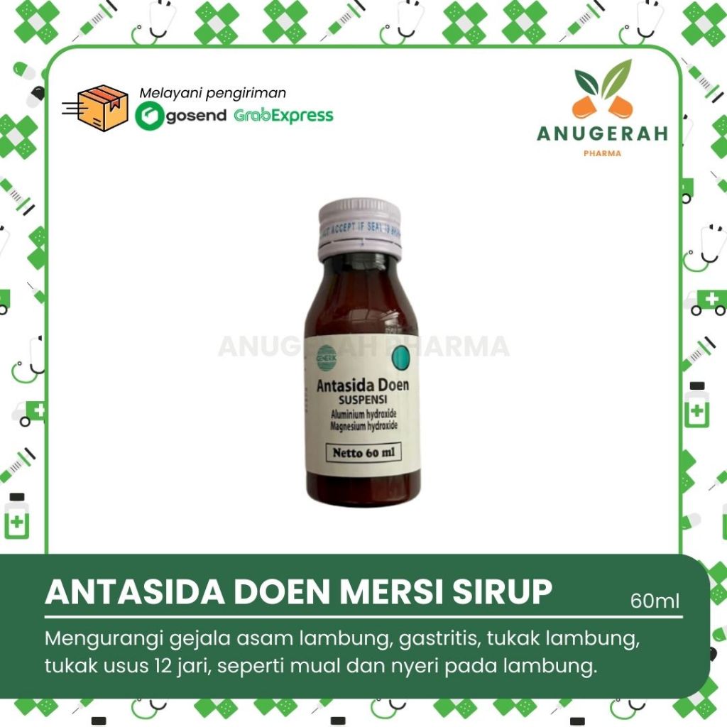Jual Antasida Doen Mersi Sirup Suspensi 60ml | Shopee Indonesia