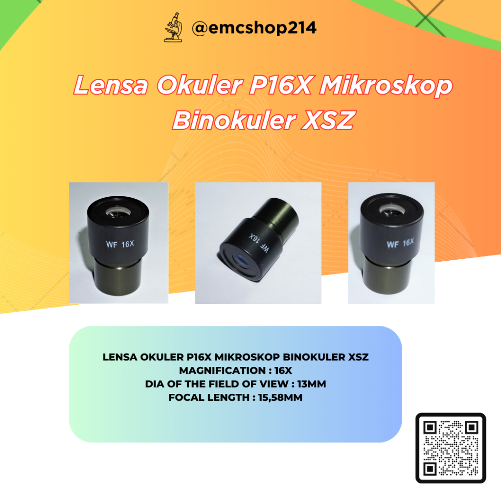 Jual Lensa Okuler P16X Mikroskop Binokuler XSZ | Shopee Indonesia