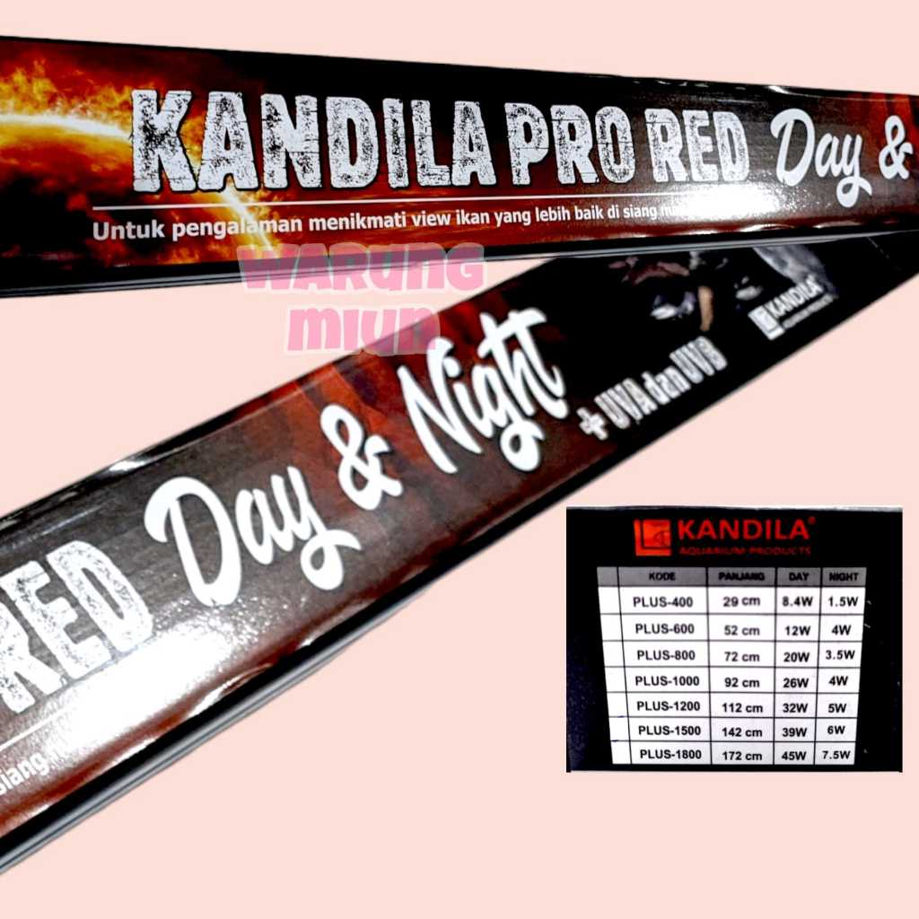 Jual LAMPU KANDILA PRO RED DAY AND NIGHT UVA UVB VIEW PLUS-1500 - Packing PVC | Shopee Indonesia