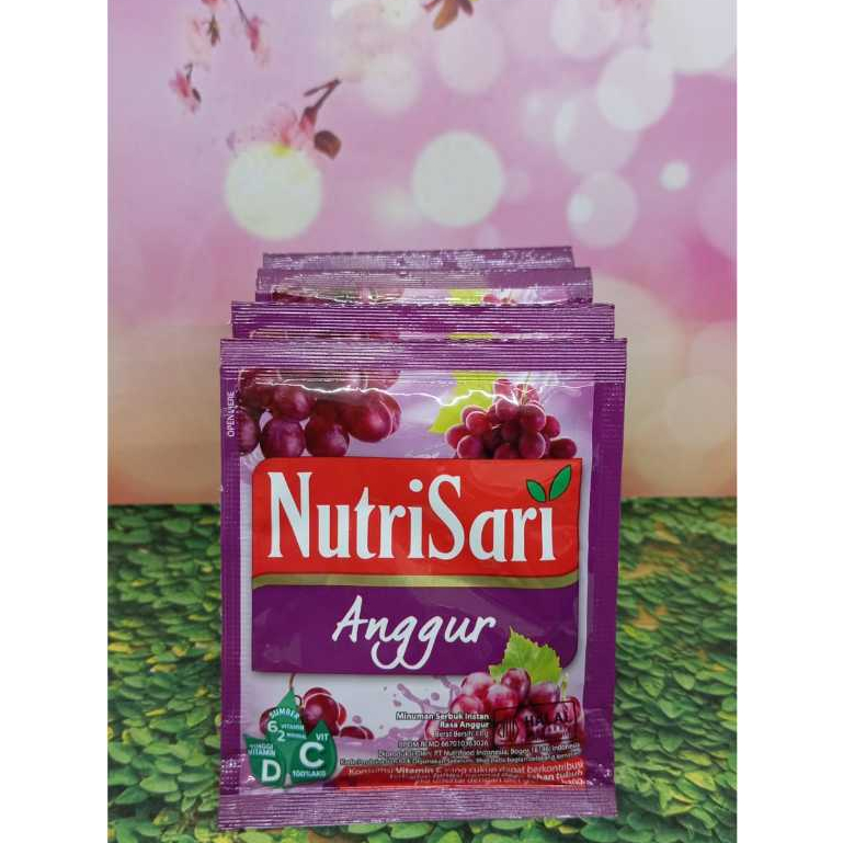 Jual NutriSari Anggur Minuman Buah Vitamin C Vitamin D | Shopee Indonesia