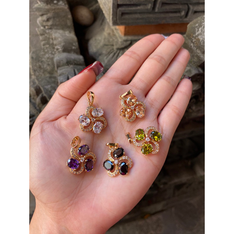 Jual Liontin Bunga Mata 3 Xuping | Shopee Indonesia