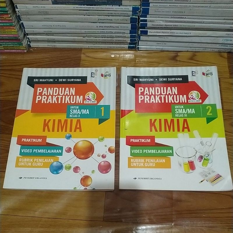 Jual Buku Panduan Praktikum Kimia SMA/MA Kelas 1-2 Erlangga Kurikulum 2013 Revisi | Shopee Indonesia