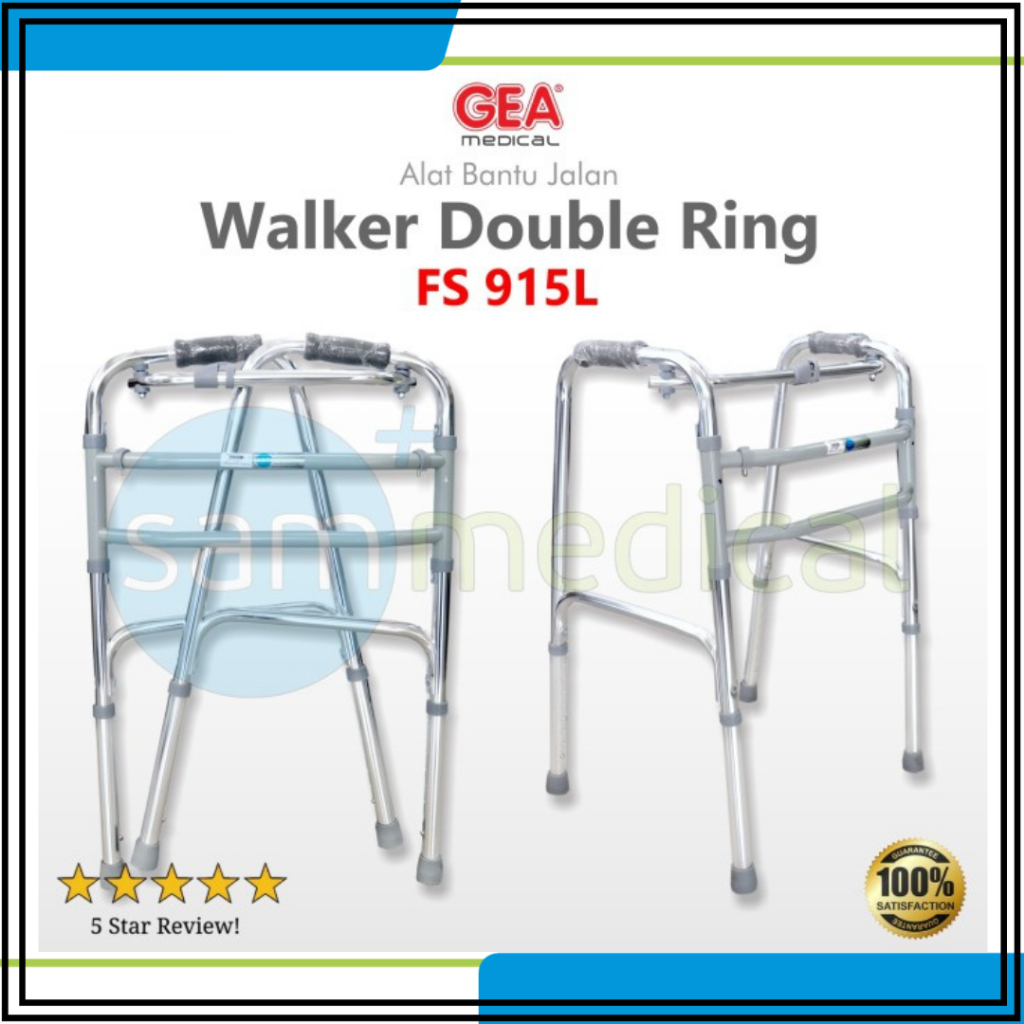 Jual GEA Walker Double Ring - Alat Bantu Jalan FS 915L | Shopee Indonesia