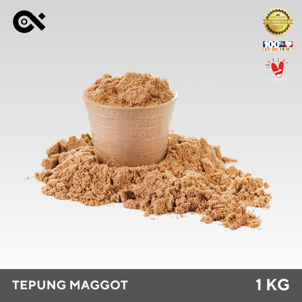 Jual Grosir! Tepung Maggot BSF Larva Meal (1kg) | Shopee Indonesia