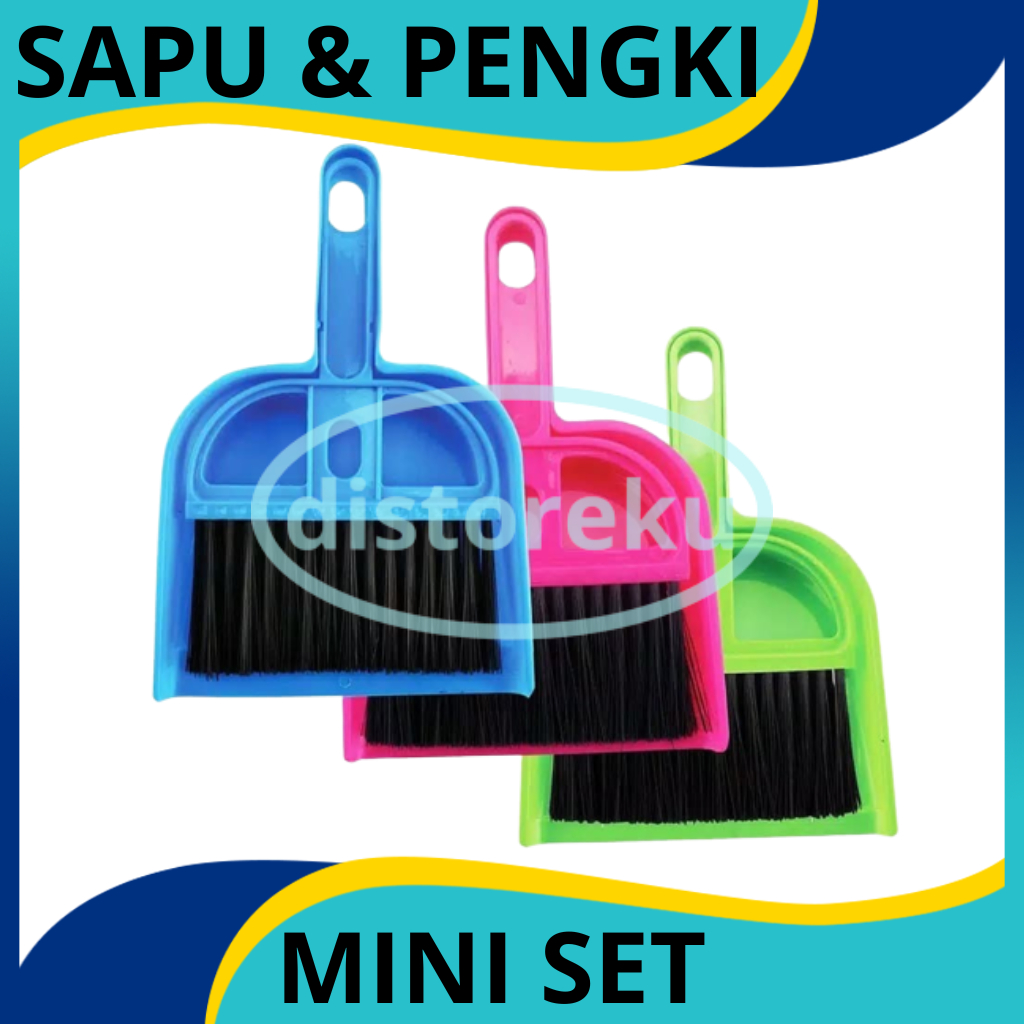 Jual DM - DUSTPAN MINI SET SAPU PENGKI MINI SAPU PENGKI MOBIL MEJA ...