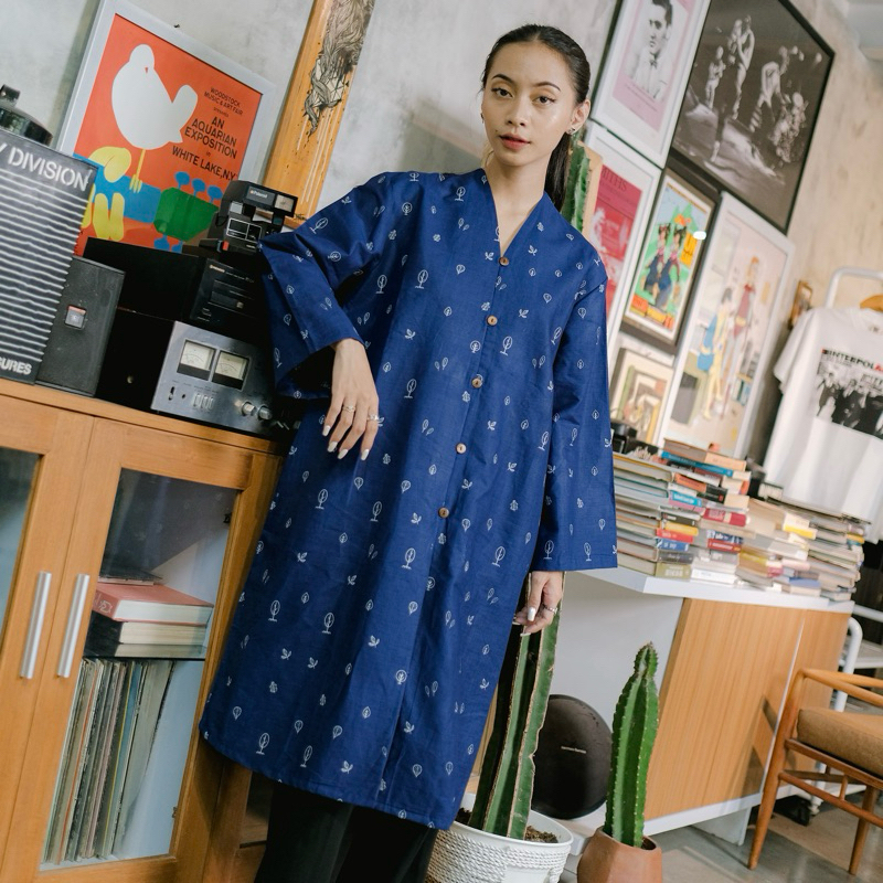 Jual Sugi Label - SEJIWA TUNIK Atasan Batik Tunik Panjang Katun ...