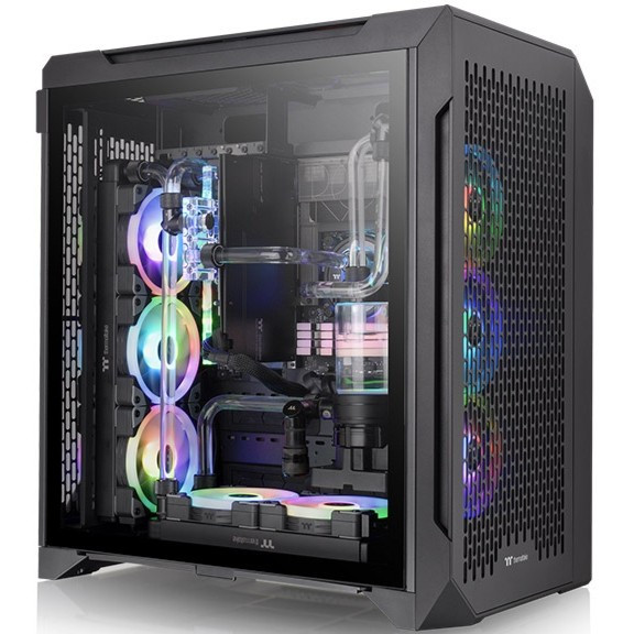 Jual THERMALTAKE CTE C700 AIR BLACK MID TOWER PC CASE CASING GAMING ...