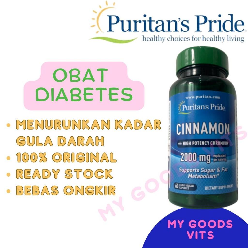 Jual Puritan Pride Cinnamon Complex with High Potency Chromium 60 ...