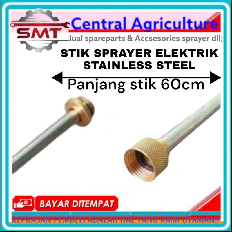 Jual Stik sprayer elektrik stainless steel | Shopee Indonesia