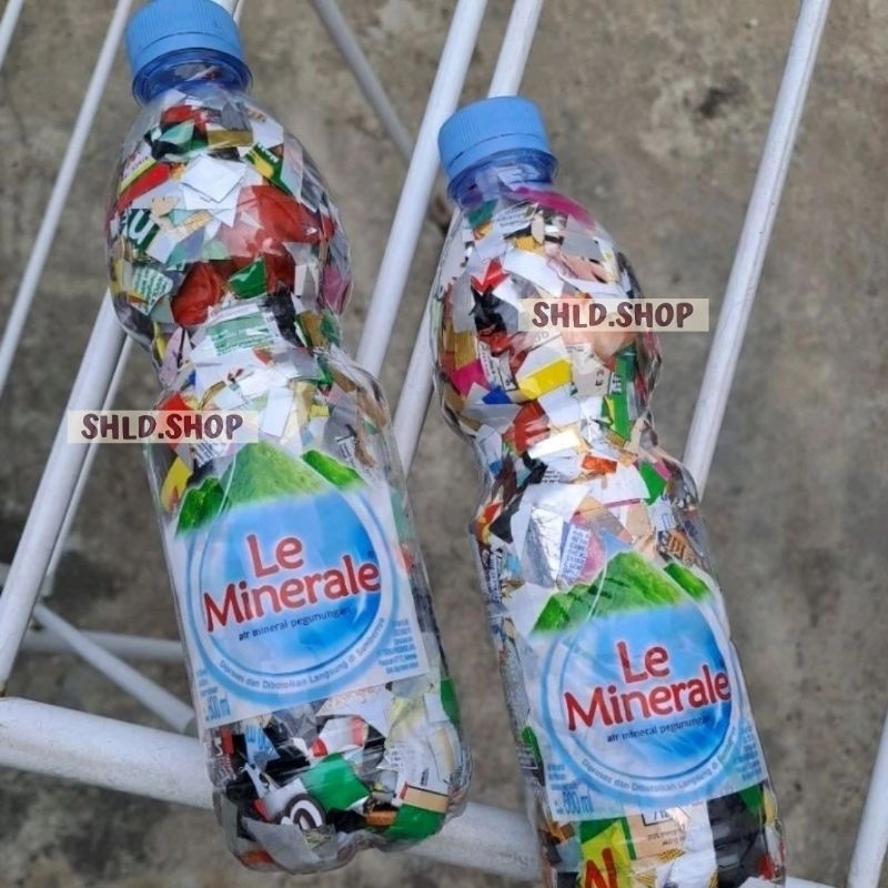 Jual ECOBRICK BOTOL LE MINERAL RAMAH LINGKUNGAN [READY STOCK] | Shopee ...
