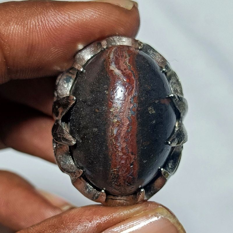 Jual batu akik kendit merah unik dan langka | Shopee Indonesia