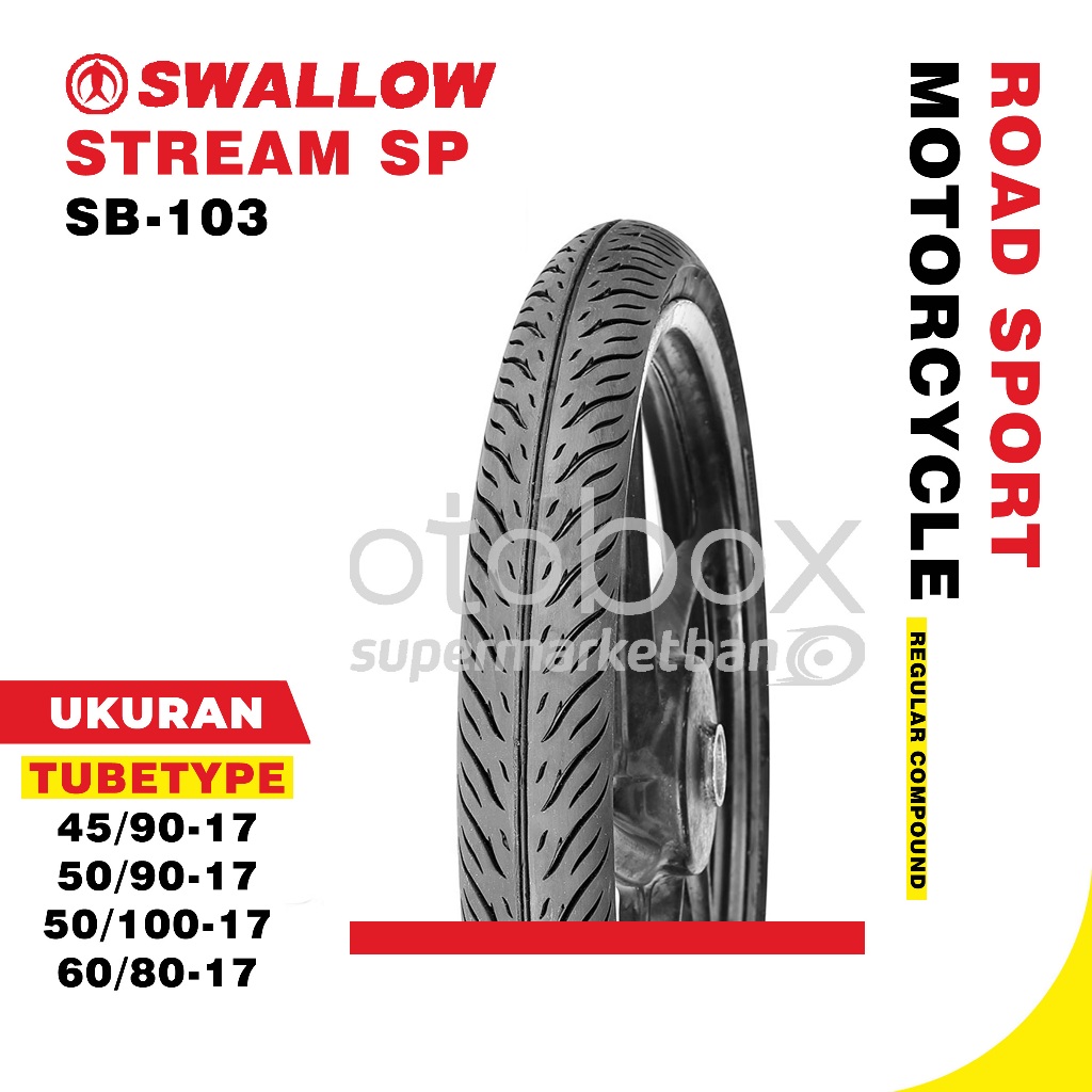 Jual Ban Luar Motor Swallow SB-103 Stream SP 45/90 50/90 50/100 60/80 ...