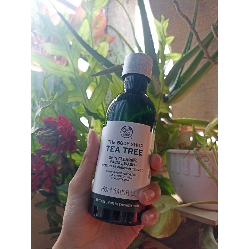 Jual NEW! 250ml The Body Shop Tea Tree Facial Wash | Shopee Indonesia