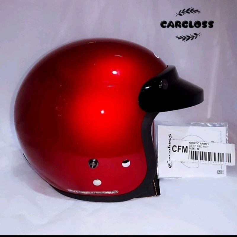 Jual HELM CARGLOSS CFM RETRO ORIGINAL SEMUA WARNA LENGKAP DENGAN KACA ...