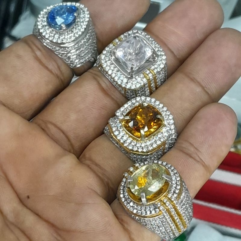 Jual Ring Perak 925 Free Resize Microsetting dan custom | Shopee Indonesia