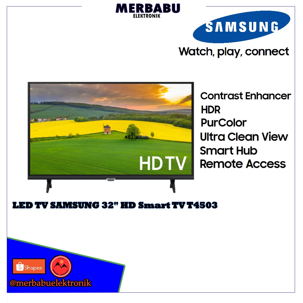 Jual Samsung SMART TV 32T4503 LED TV | Shopee Indonesia