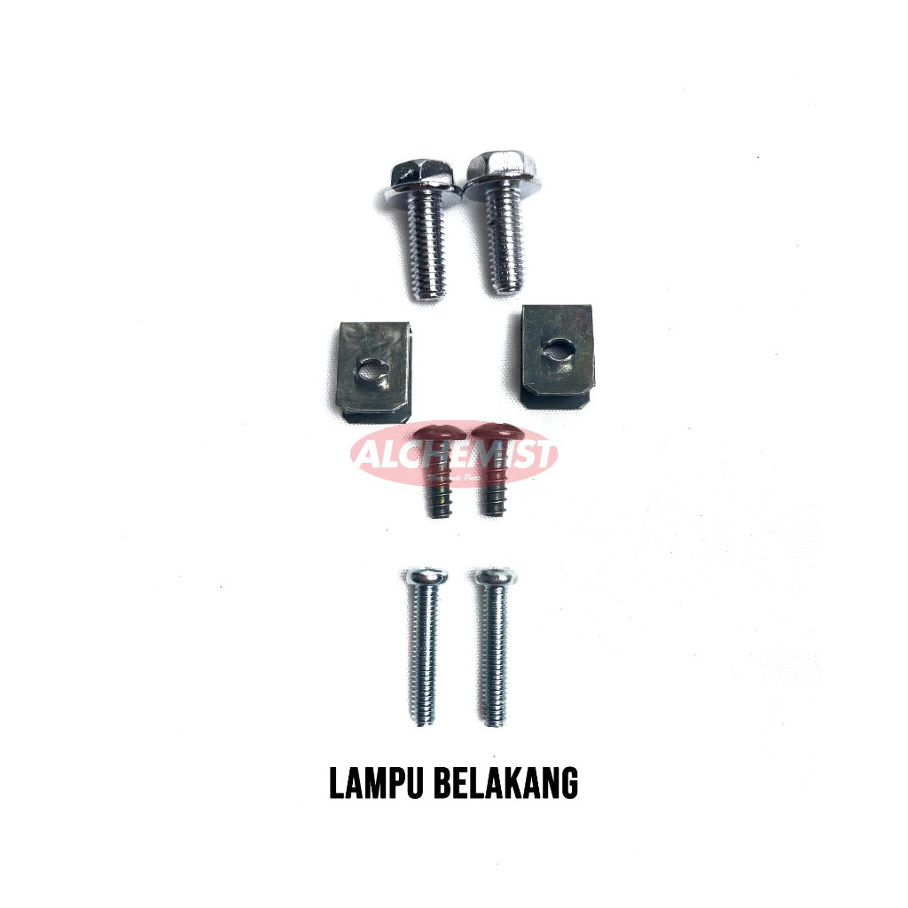 Jual COD Baut Beat Karbu Full Set / Baud Honda Beat Karbu Full Body ...