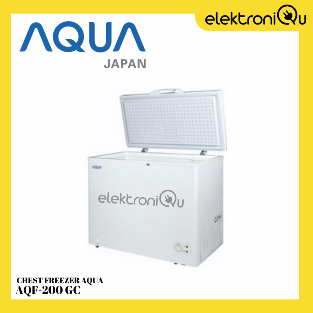 Jual CHEST FREEZER AQUA AQF-200GC 202 LITER | Shopee Indonesia