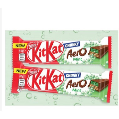 Jual kitkat Chunky Aero Mint 45g Original from Australia | Shopee Indonesia