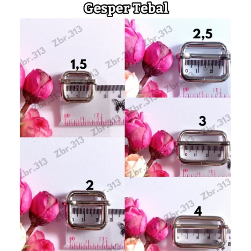 Jual Ring jalan stainles/Gesper tas tebal stainless/gesper tas | Shopee ...