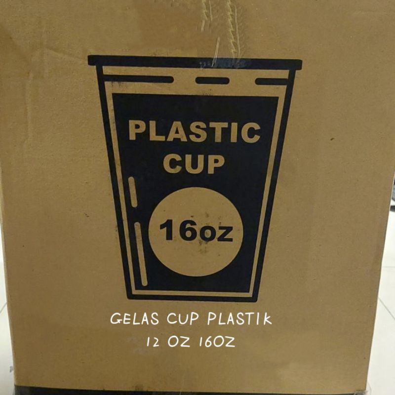 Jual Gelas Cup Teh 12oz 16oz 1 slop isi 50pcs cup p0c1 | Shopee Indonesia