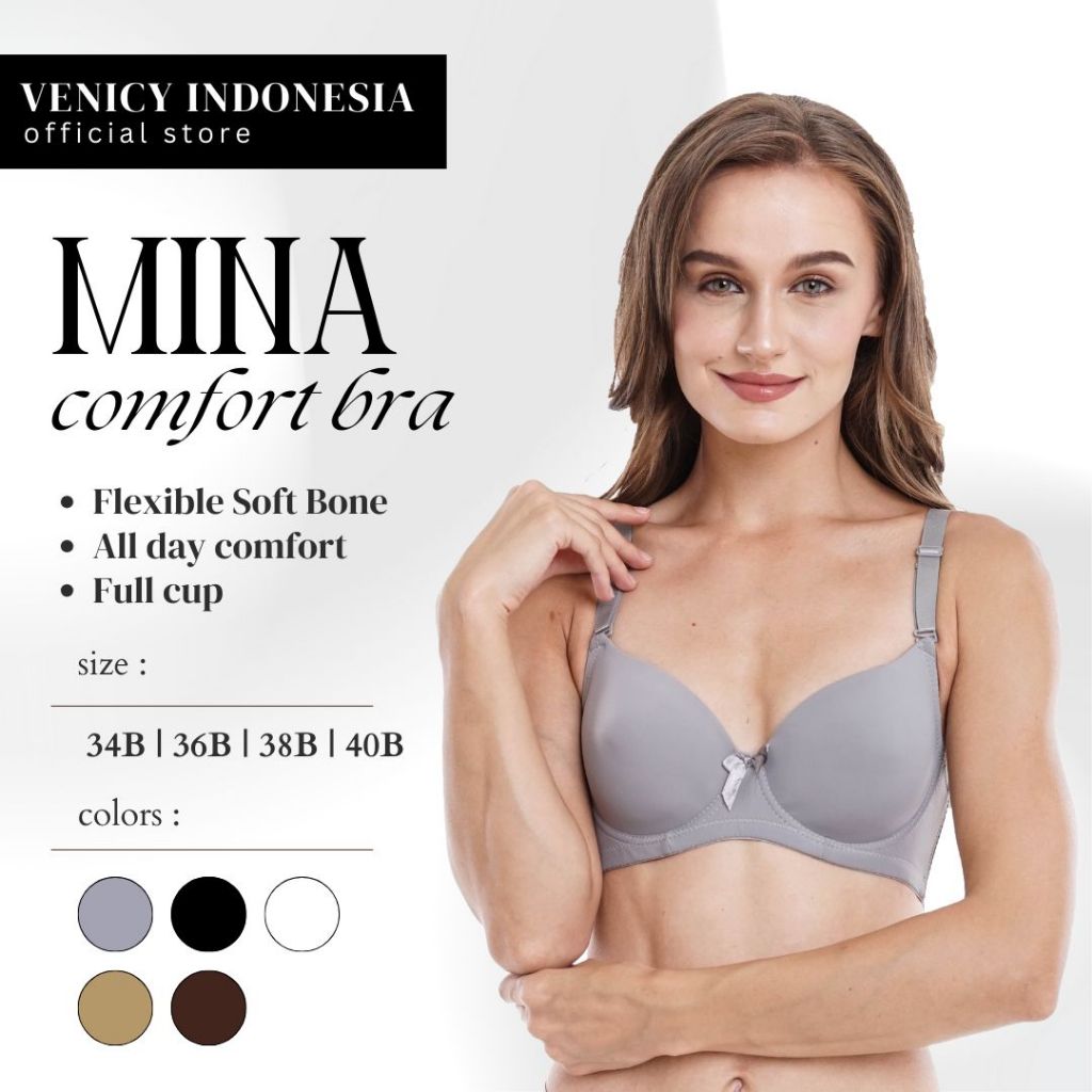 Jual VENICY Mina Comfort Bra | Shopee Indonesia