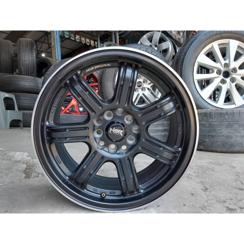 Jual Velg Mobil Second Hsr Siak Ring 16x7 pcd 5x100/114.3 Et 40 Black ...